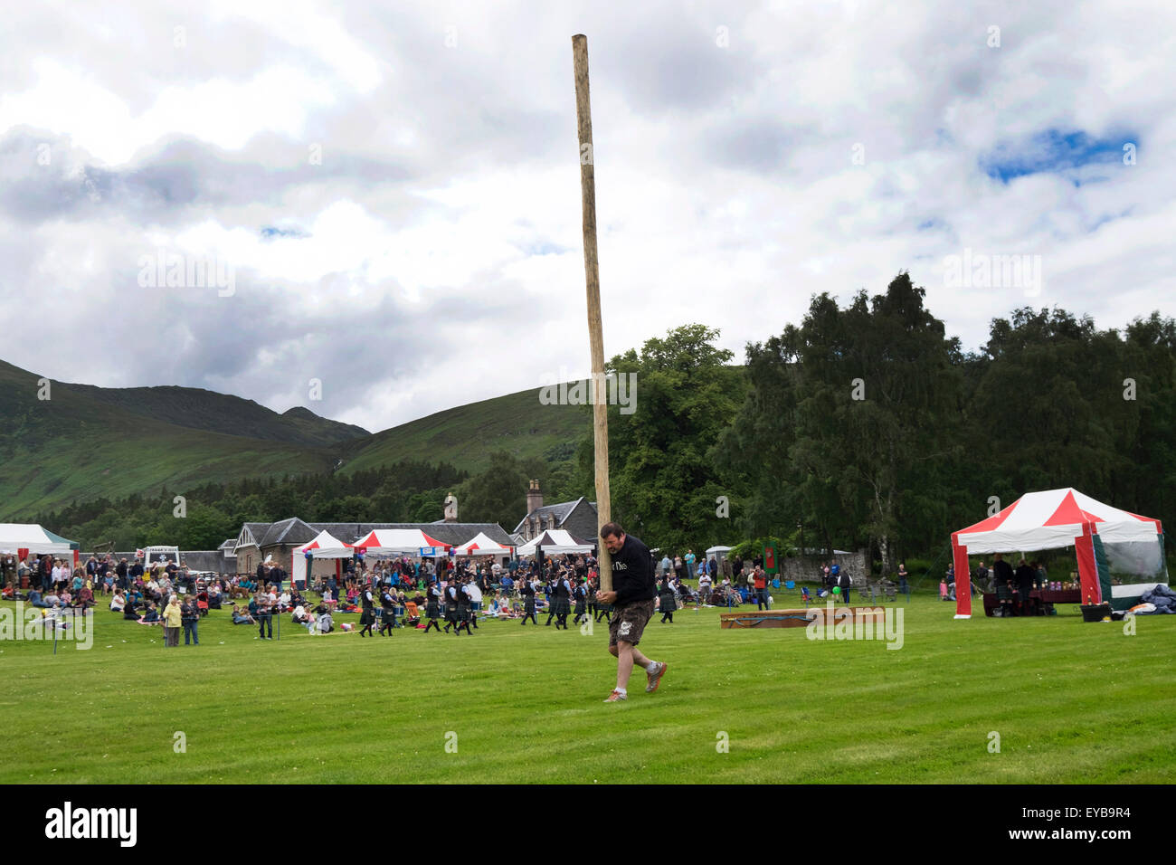 Strathconon Highland Games Stock Photo - Alamy