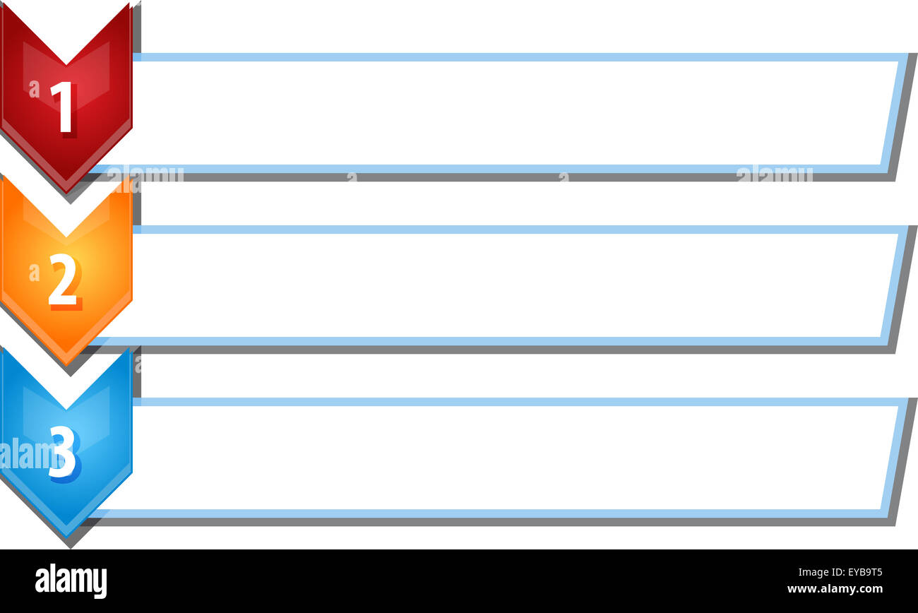 blank business strategy concept infographic chevron list diagram ...