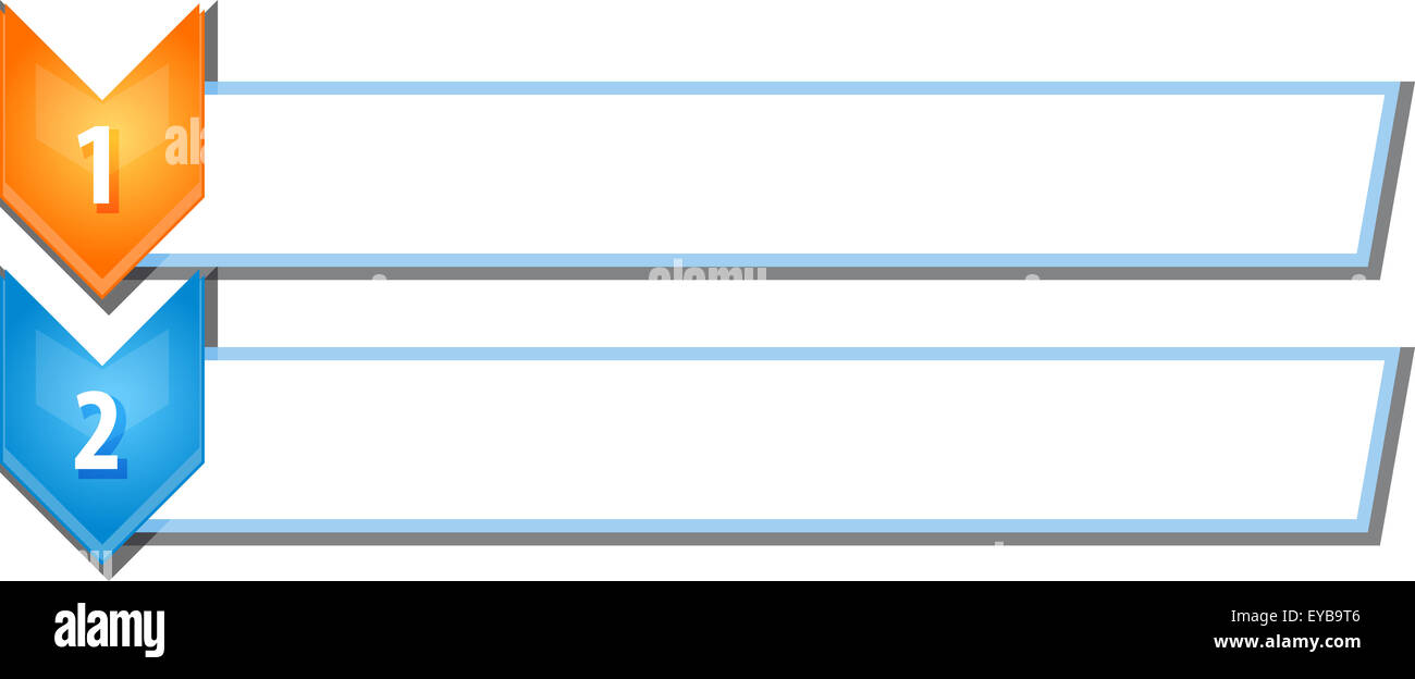 blank business strategy concept infographic chevron list diagram ...