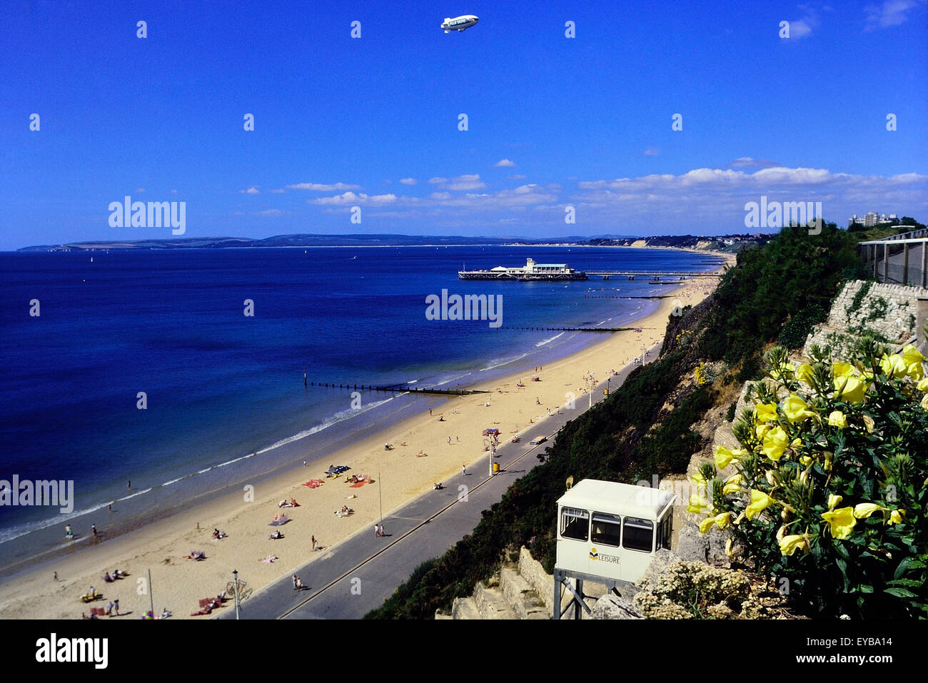 Bournemouth seafront. Dorset. England. UK Stock Photo - Alamy