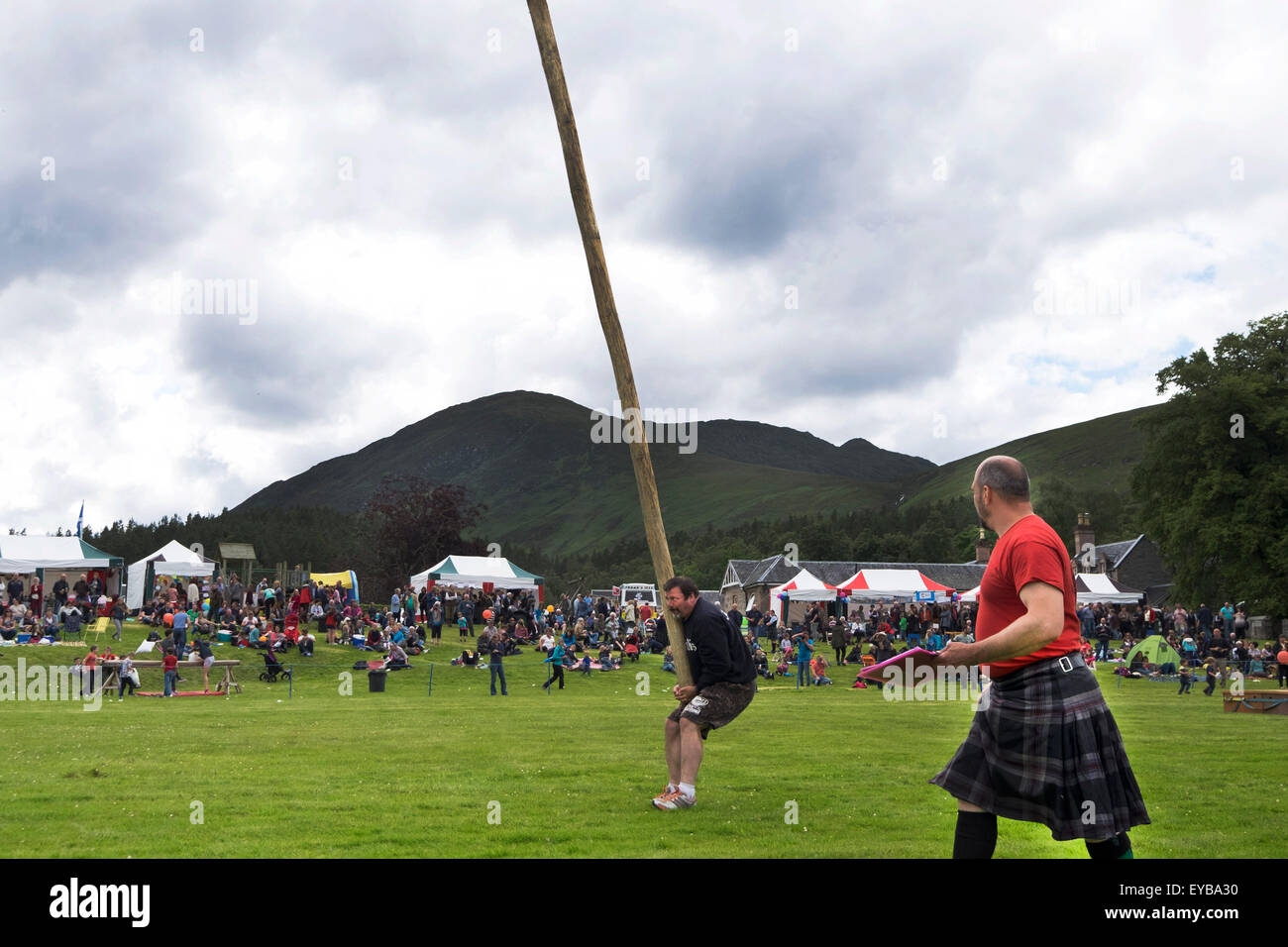 Strathconon Highland Games Stock Photo - Alamy