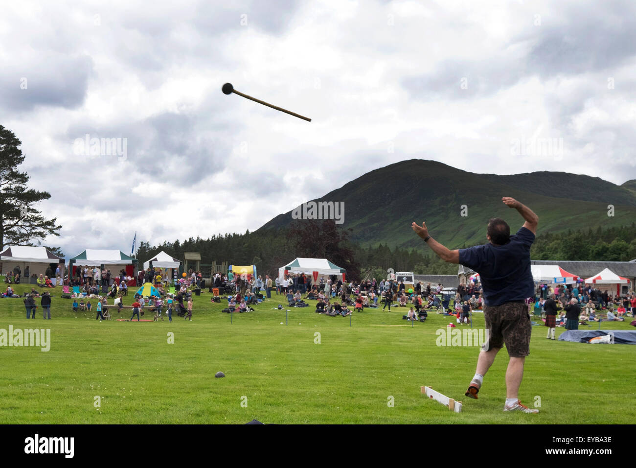 Scotland highland games vintage hi-res stock photography and images - Alamy