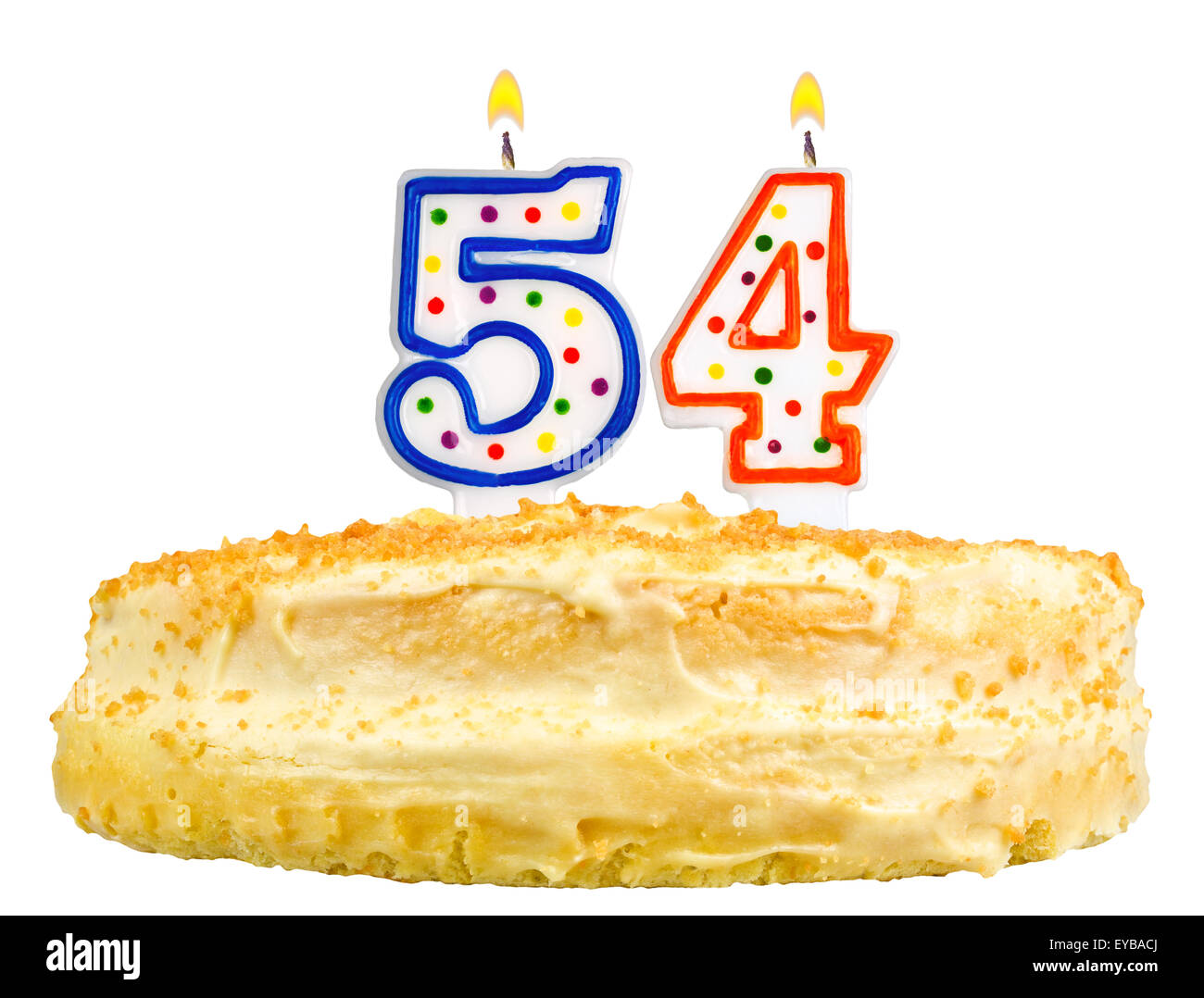 54 birthday cake hi-res stock photography and images - Alamy