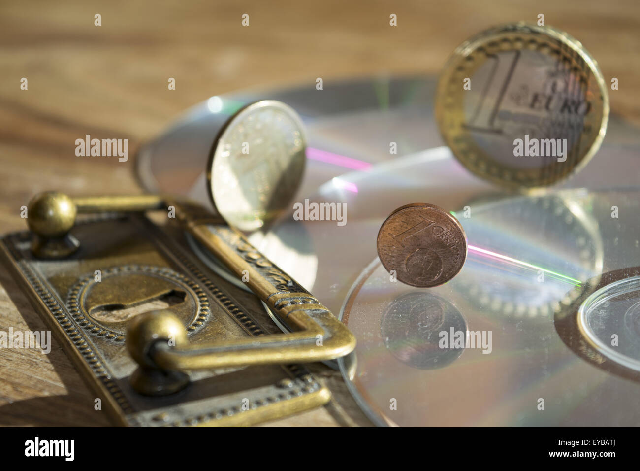 concept of monetary and banking security through a spreadsheet an old ...