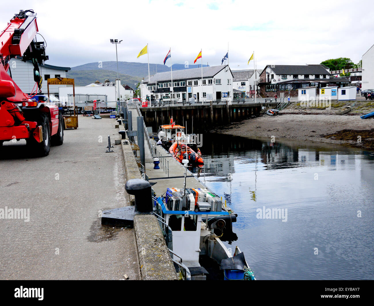 Boats in Ullapool Harbour, Ullapool, Scotland, UK Stock Photo - Alamy