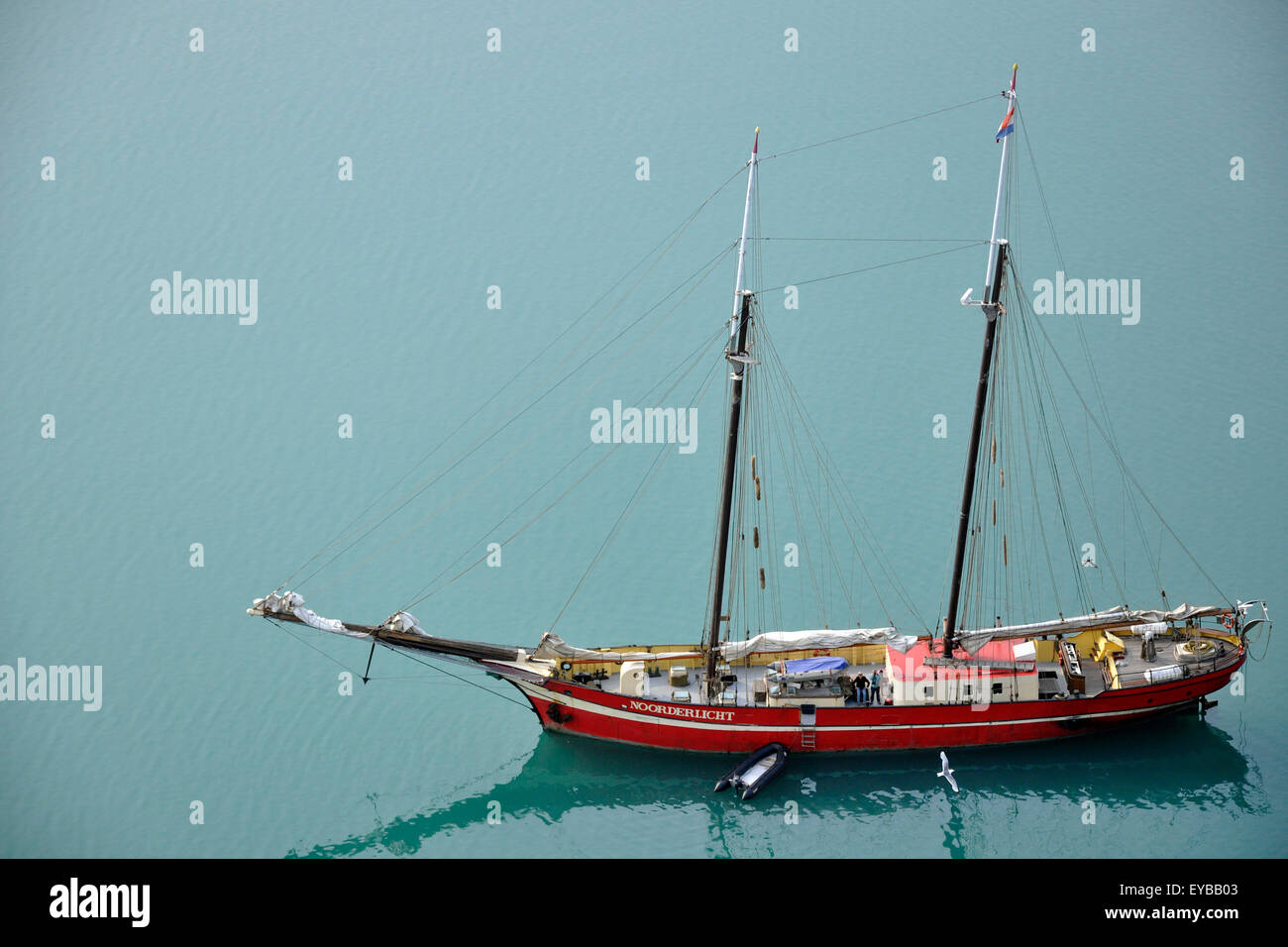 Norway, Svalbard islands, Spitsbergen island, sailing ship Stock Photo ...