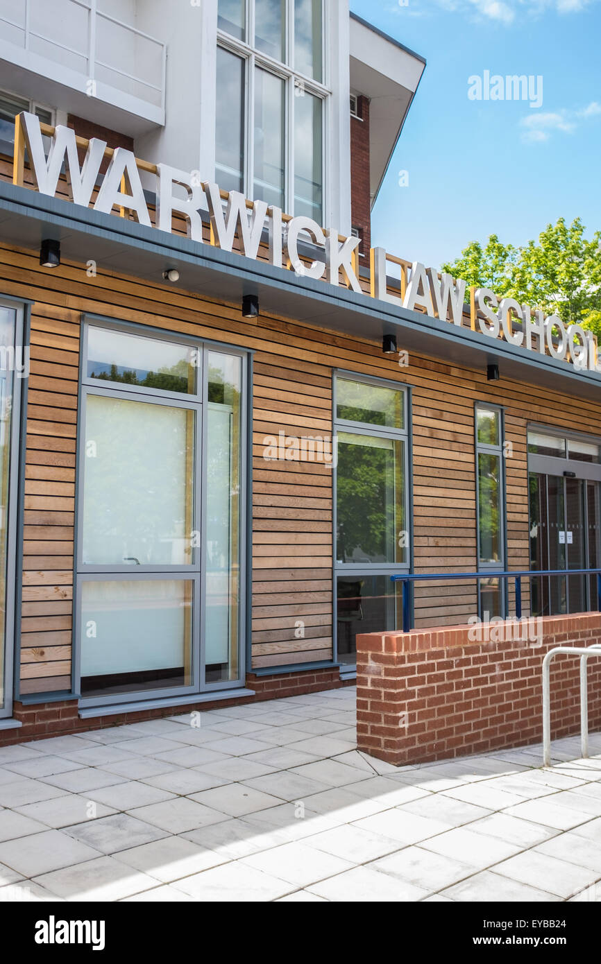 Warwick Law School building at Warwick university campus in Coventry ...
