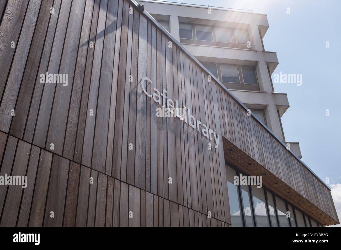 Cafe Library at Warwick University campus in Coventry Stock Photo - Alamy