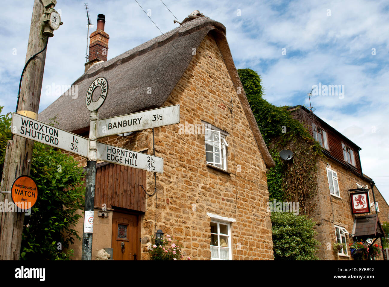 Horley village, Oxfordshire, England, UK Stock Photo - Alamy