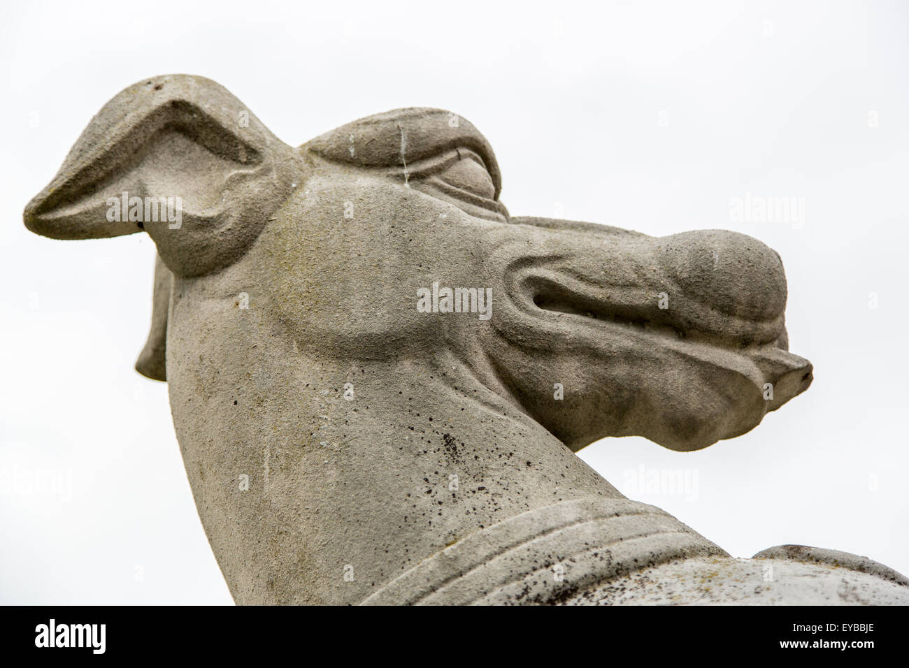 Kew Gardens London Queens Beast- Greyhound of Richmond Stock Photo - Alamy