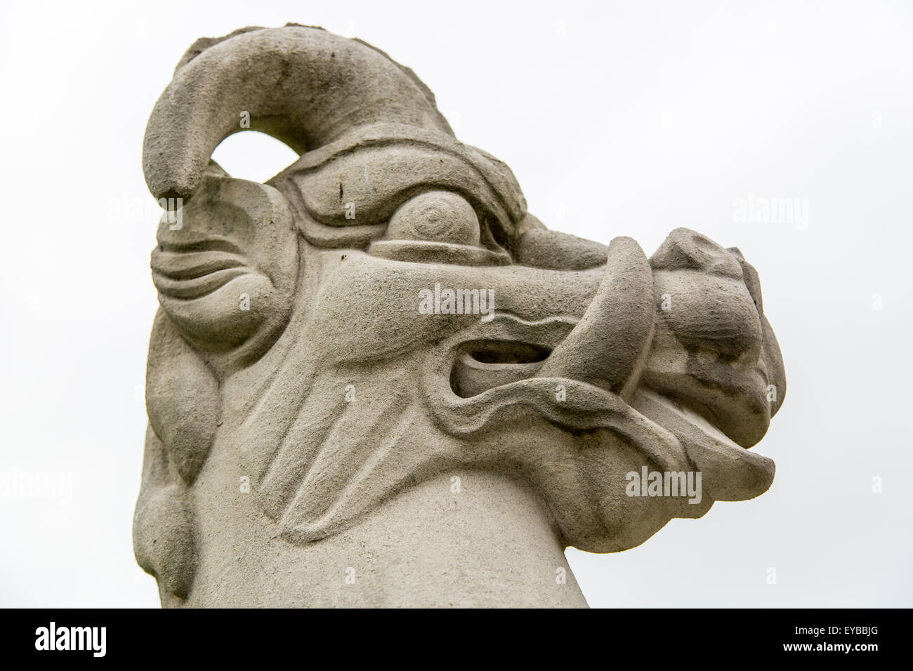 Kew Gardens London Queens Beast - the yale of Beaufort Stock Photo - Alamy