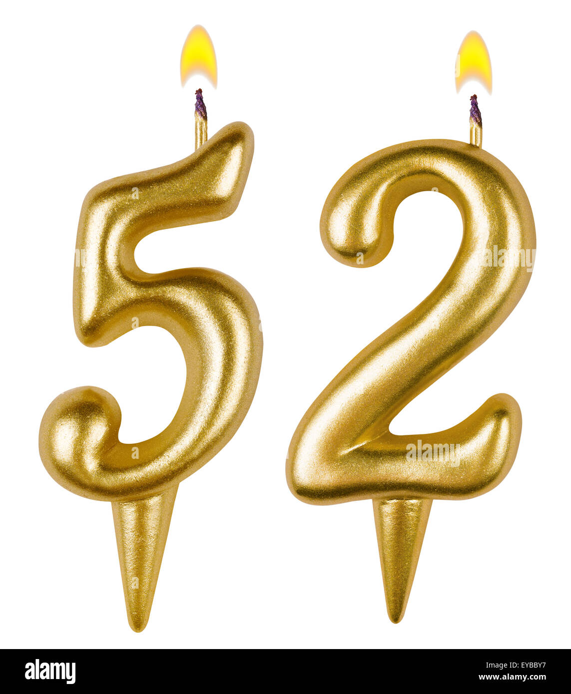 Fifty two candles hi-res stock photography and images - Alamy