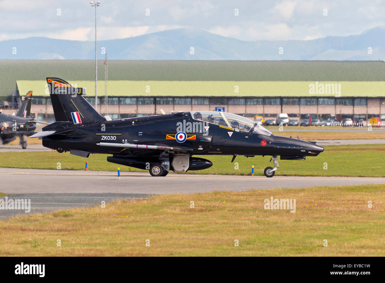 ZK030 T2 Hawk Fastjet Raf Valley Anglesey North Wales Uk Stock Photo - Alamy