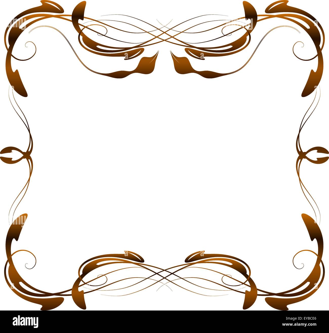 vector frame in retro style. design Element Stock Vector Image & Art ...