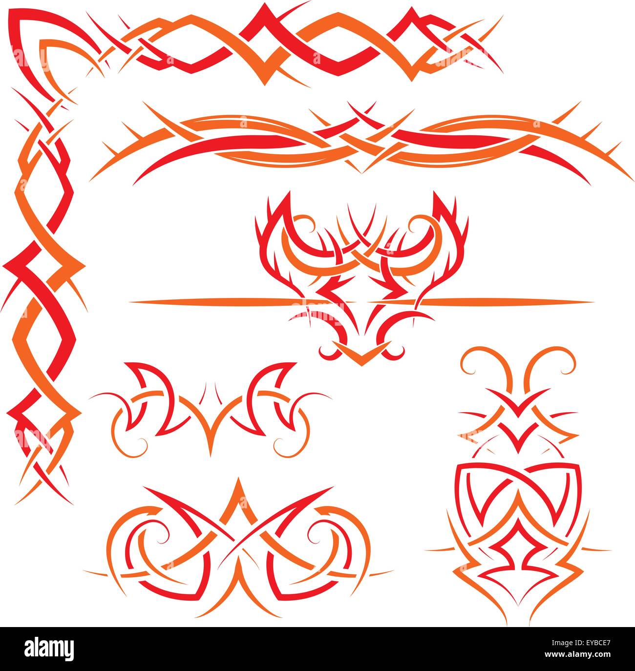 Gothic patterns Stock Vector Images - Alamy