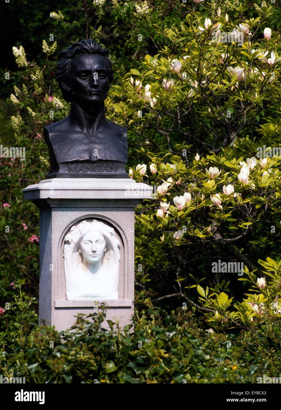Saint Stephen's Green, Dublin, Co Dublin, Ireland; Bust Of James Mangan ...