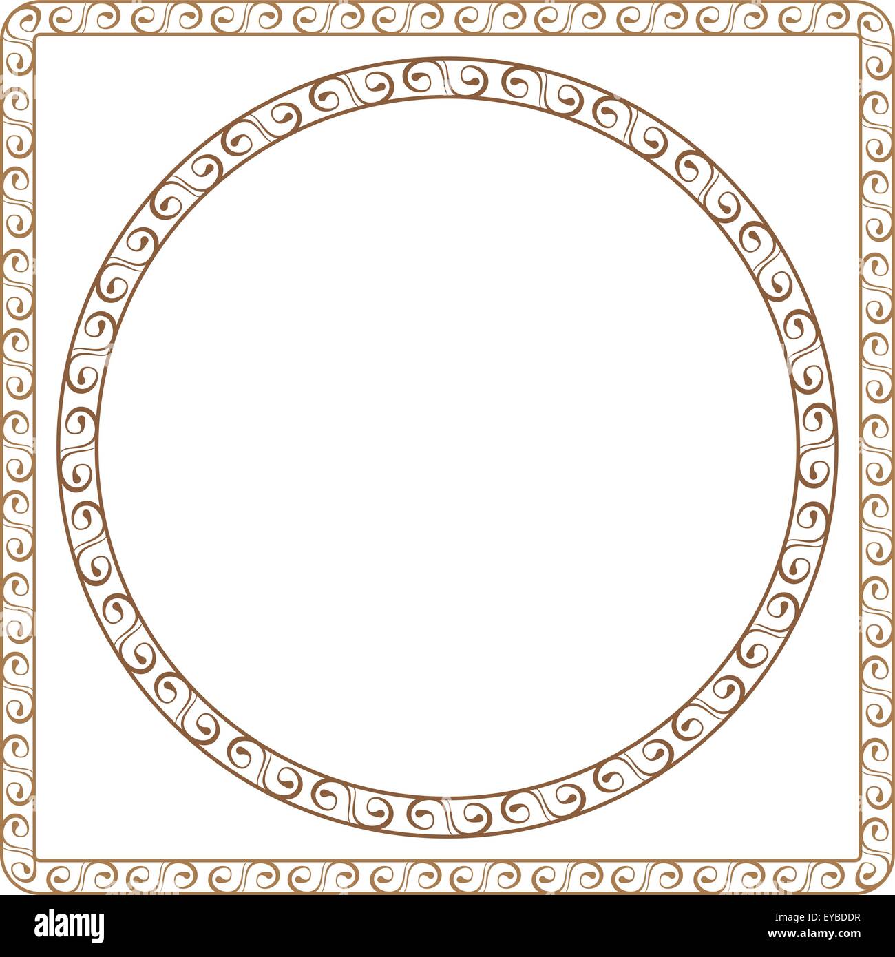 Simple ornamental frames hi-res stock photography and images - Alamy