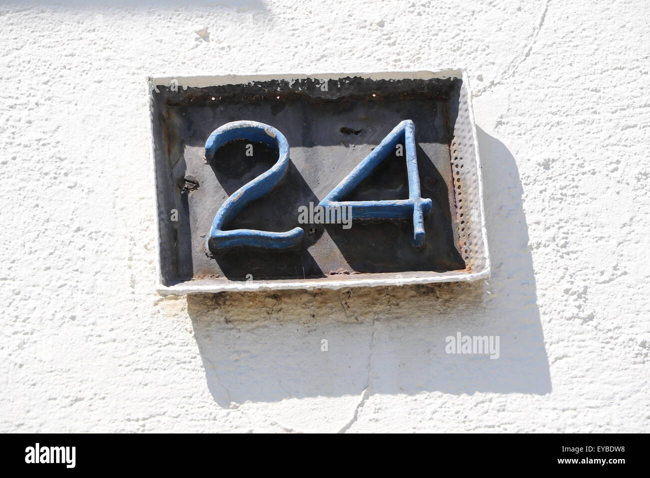 24 door number house hi-res stock photography and images - Alamy
