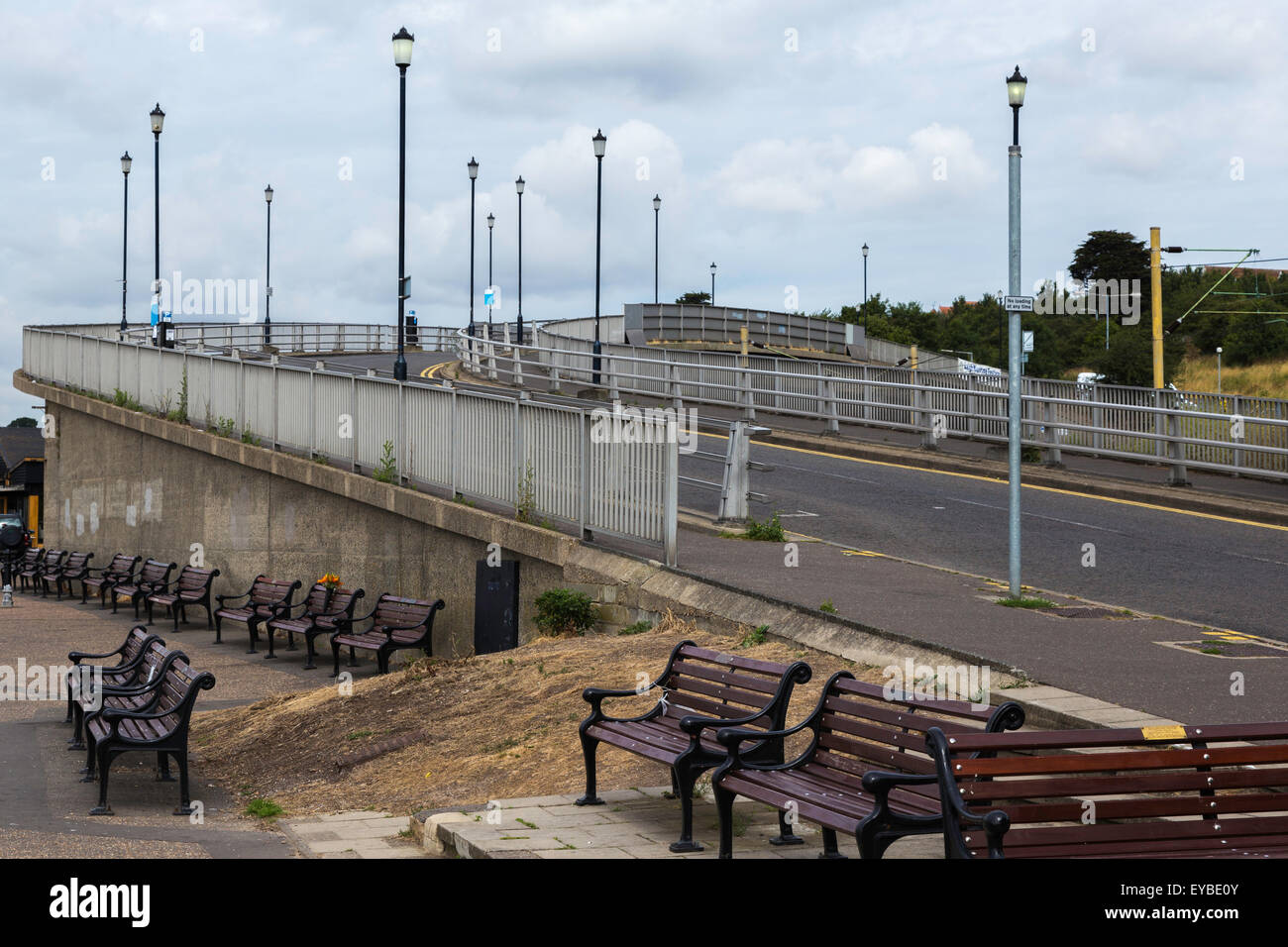 Deserted Road in to Old Leigh Stock Photo - Alamy