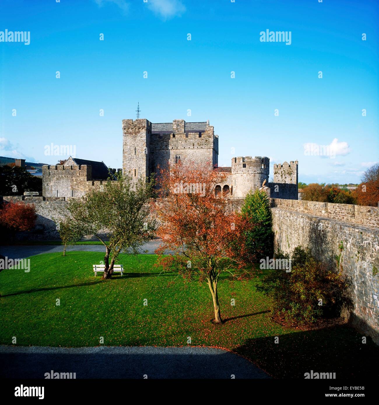 Cahir Castle, Cahir, Co Tipperary, Ireland; 12Th Century Castle Stock ...