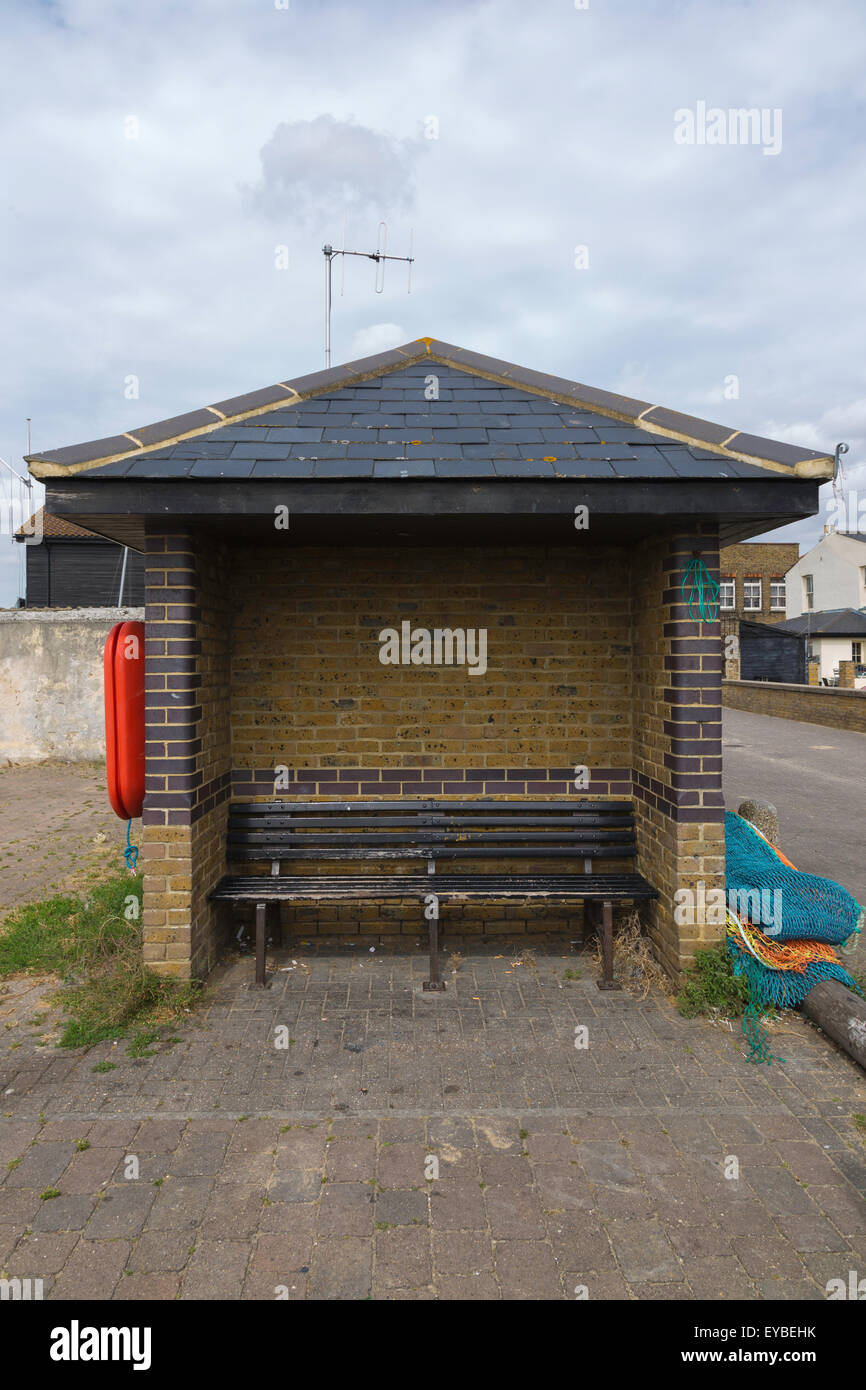 Empty Pedestrian Shelter Stock Photo - Alamy