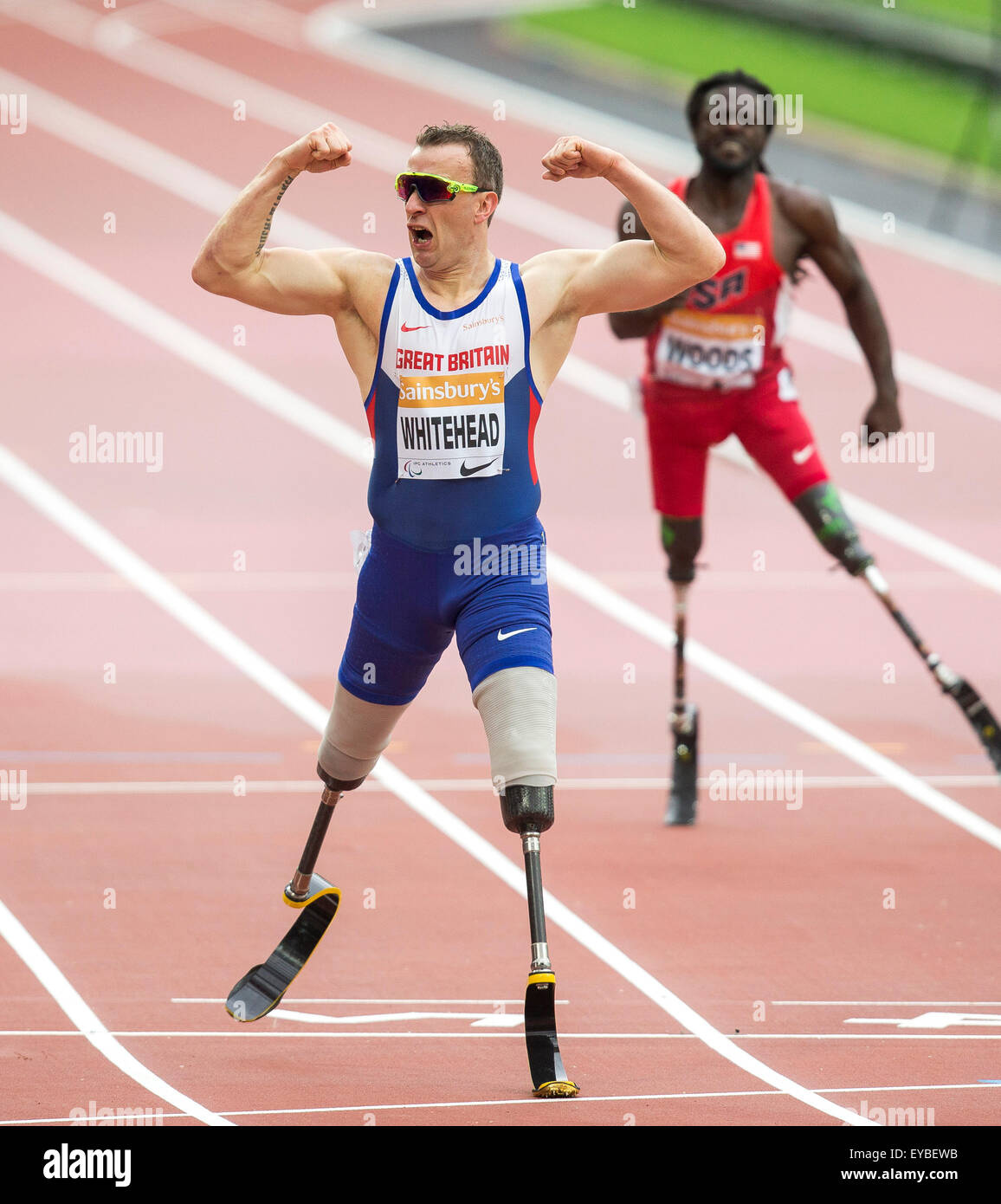 Queen Elizabeth Olympic Park, London, UK. 26th July, 2015. Sainsburys ...