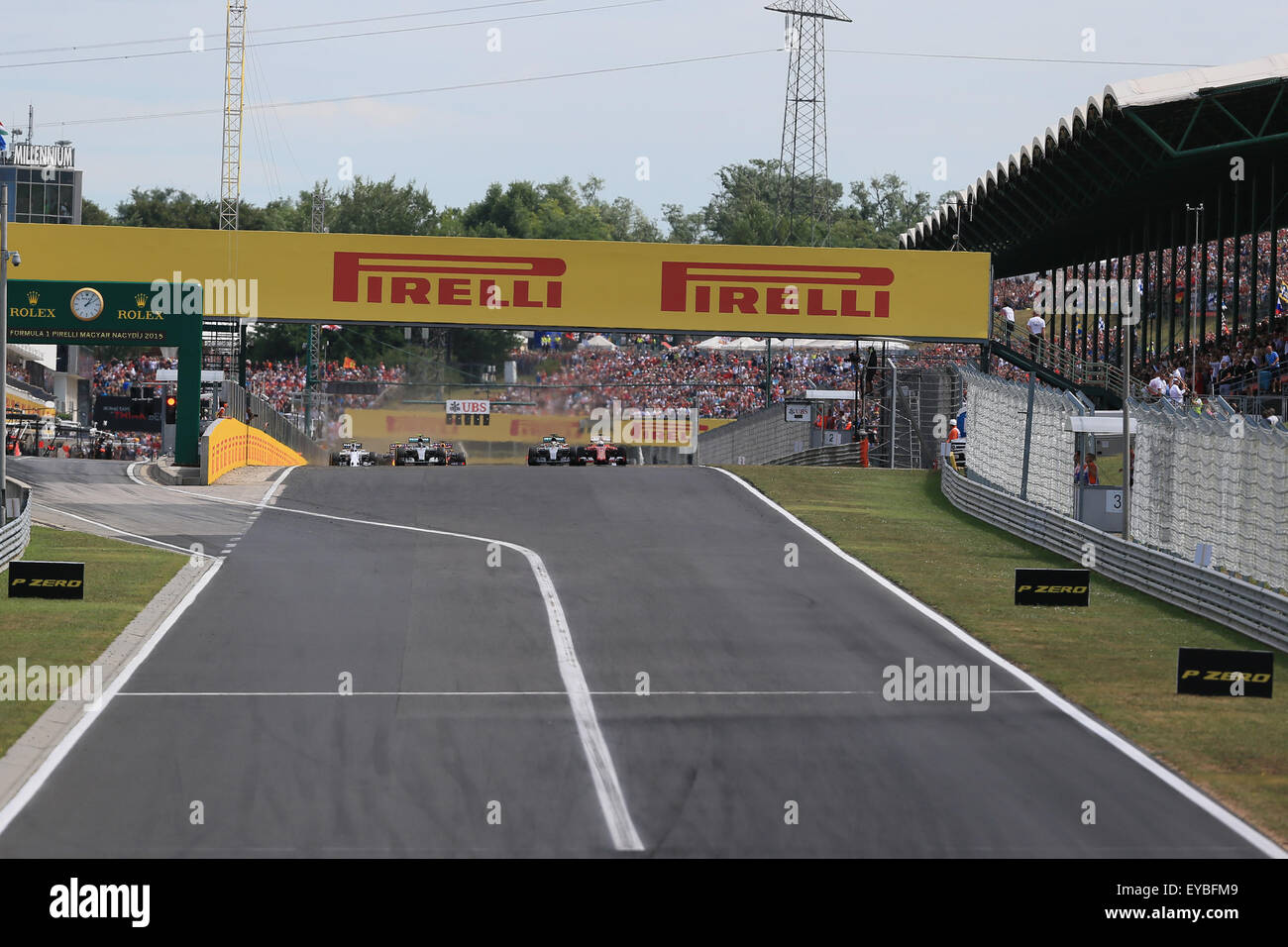 Hungaroring, Budapest, Hungary. 26th July, 2015. Fia Formula 1 Grand ...