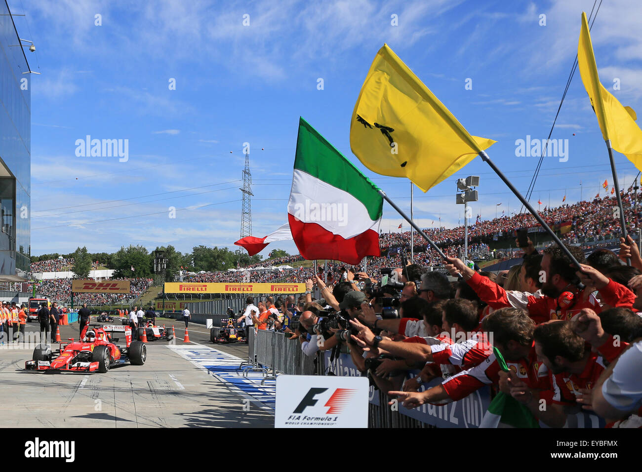 Hungaroring, Budapest, Hungary. 26th July, 2015. FIA Formula 1 Grand ...