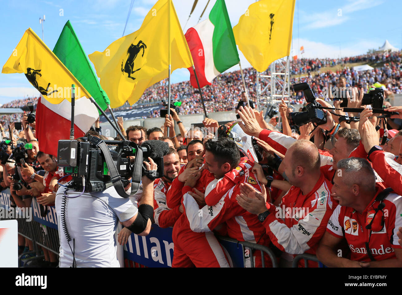 Hungaroring, Budapest, Hungary. 26th July, 2015. FIA Formula 1 Grand ...