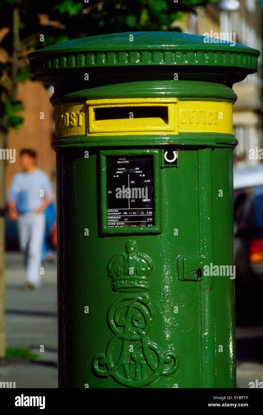 Ireland; Old Post Box Stock Photo - Alamy