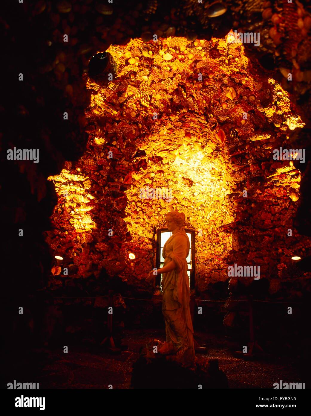 Curraghmore House, Portlaw, Co Waterford, Ireland; The Shell House ...