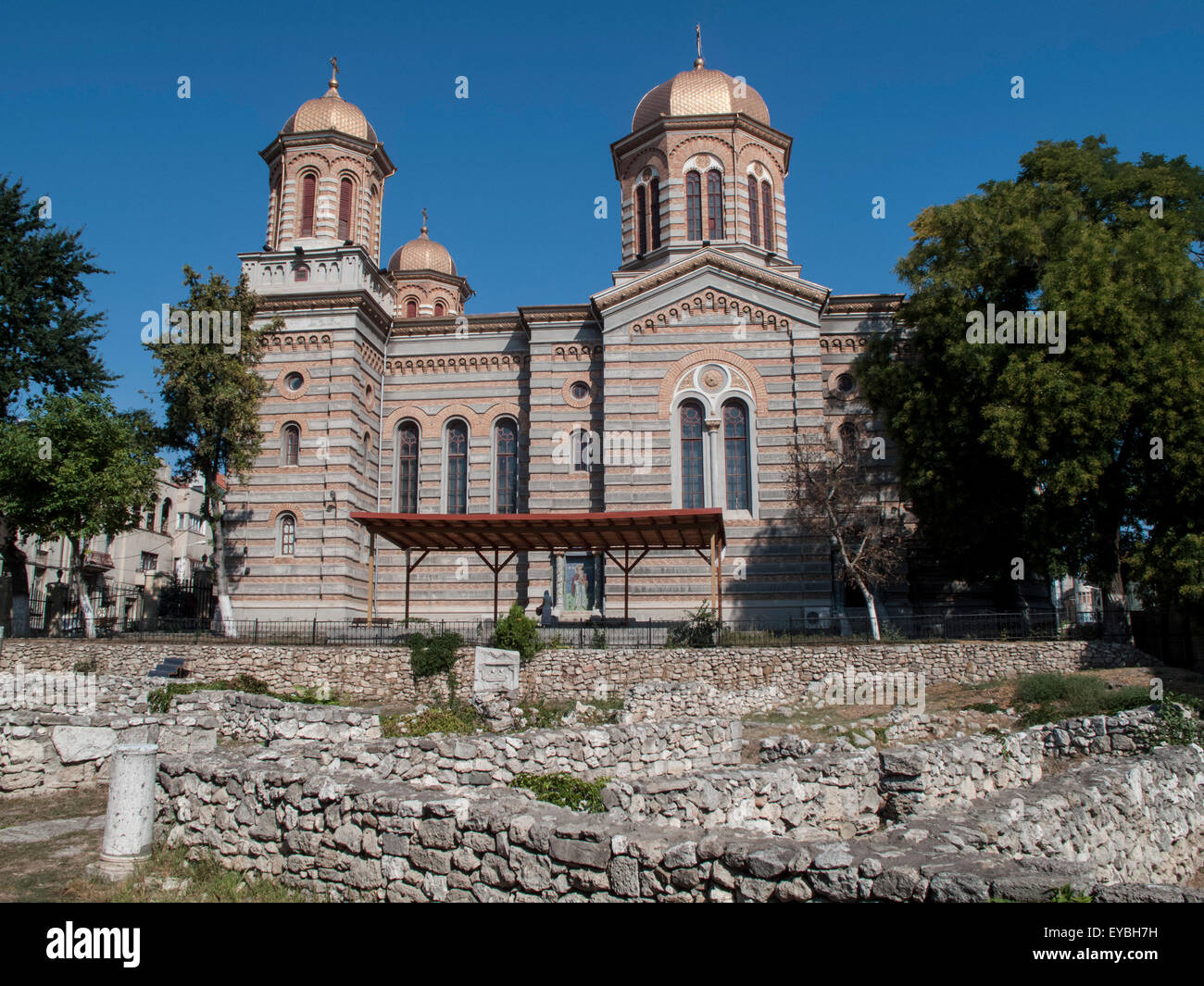 The Orthodox Cathedral in Constanta in Romania Stock Photo - Alamy