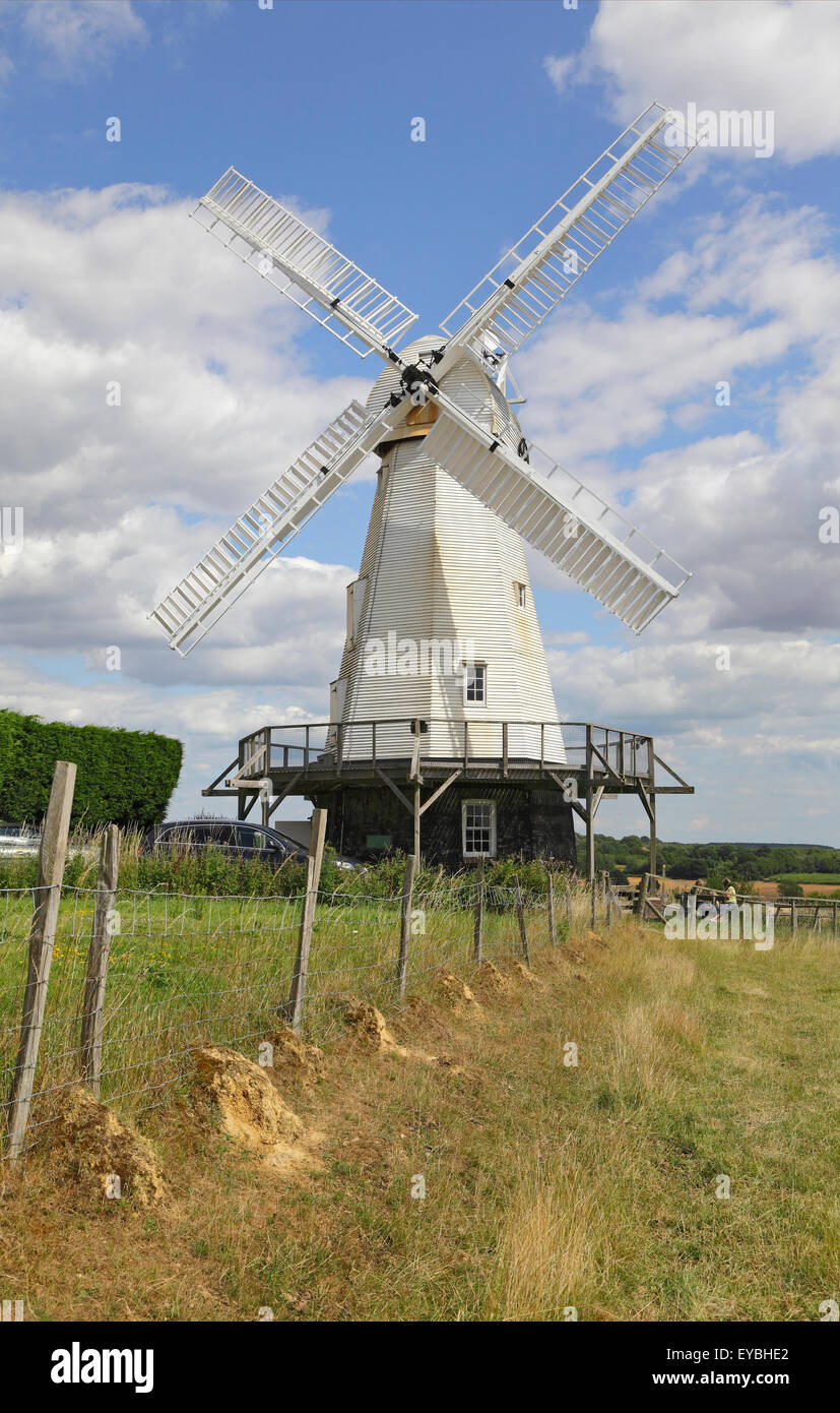 Woodchurch Windmill in summer, Kent, England, UK Stock Photo - Alamy