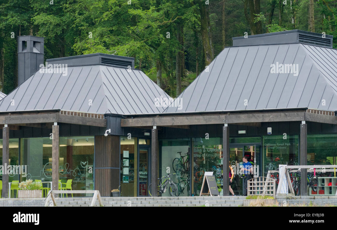 Kirroughtree Forest Visitor Centre, Galloway Forest Park, Dumfries ...