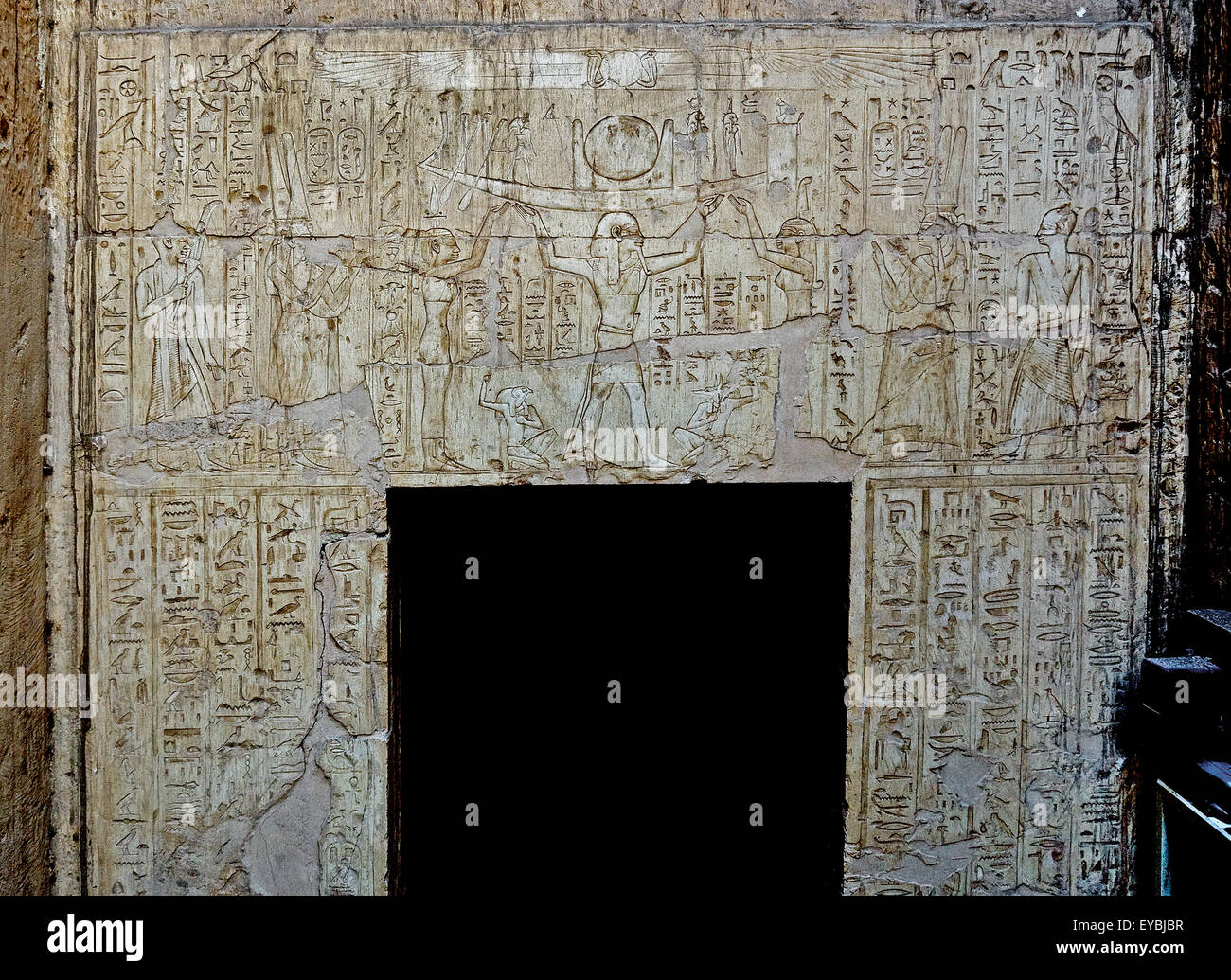 Luxor, Egypt, Tomb of Pabasa (TT279) at el-Asasif, necropolis of Nobles ...
