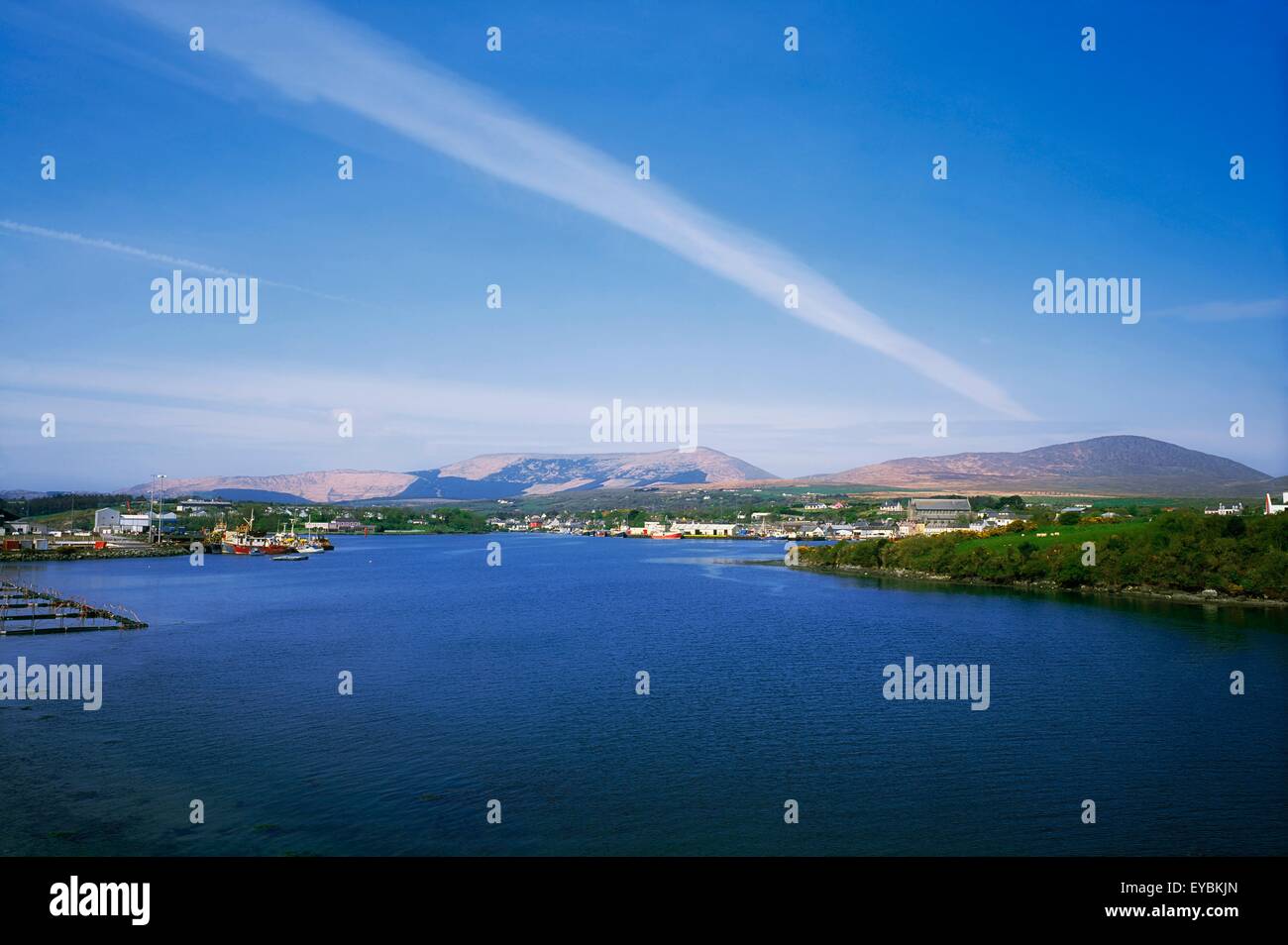 Castletownbere, Co Cork, Ireland; Town On Berehaven Harbour In Ireland ...