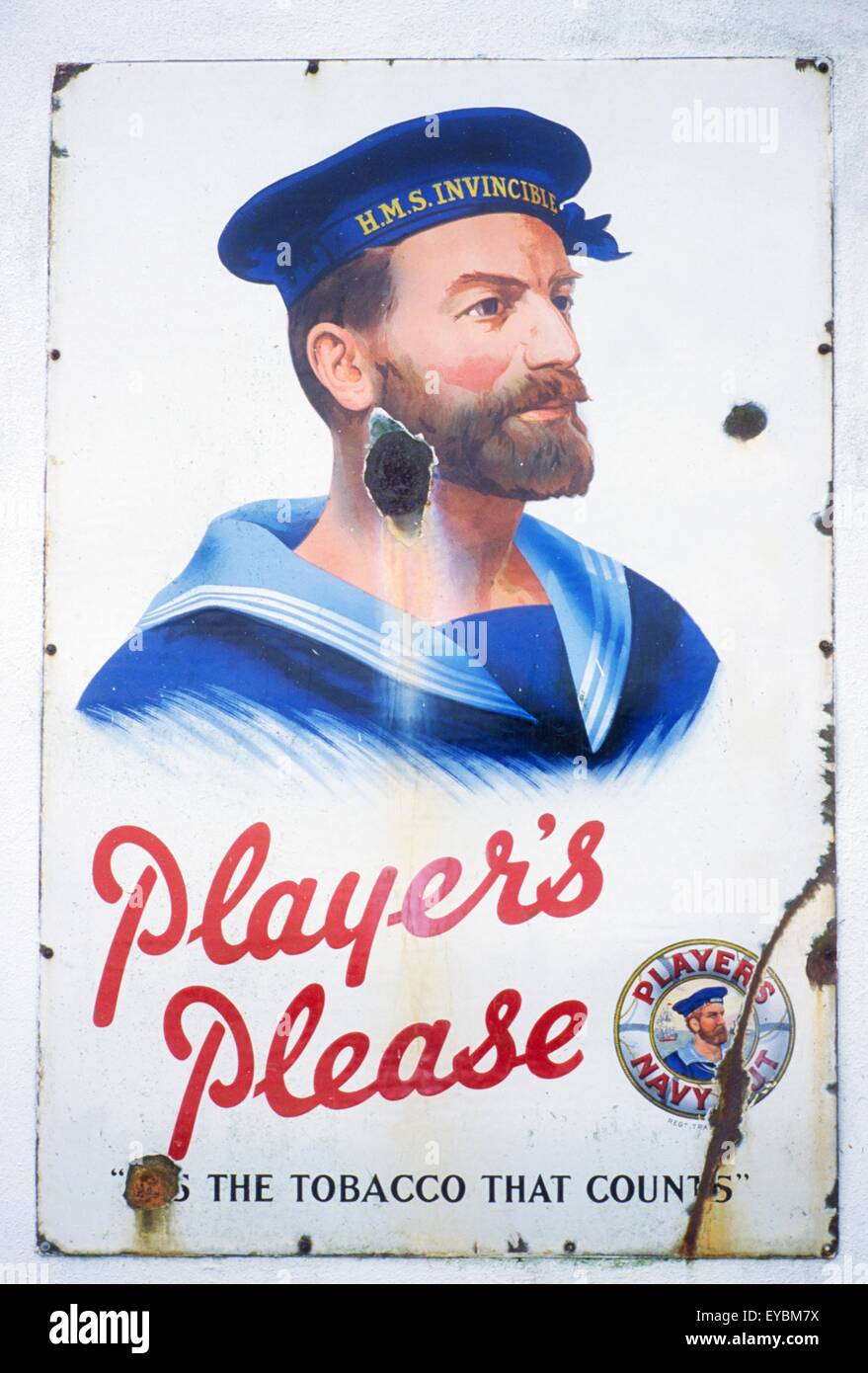 Ireland; Advertisement For Cigarettes Stock Photo - Alamy