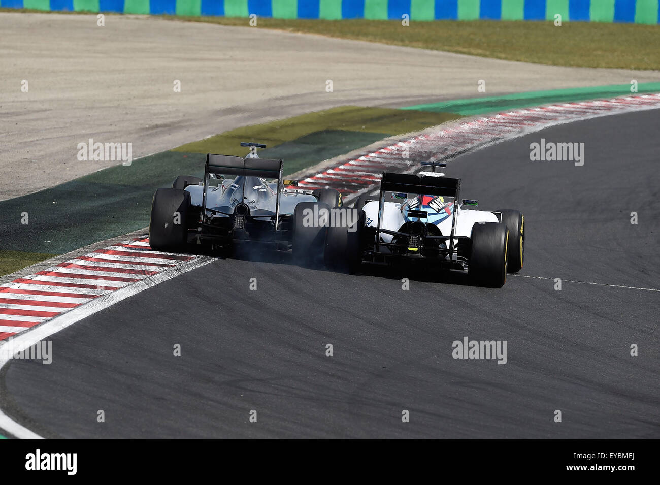 Left right mercedes lewis hamilton hi-res stock photography and images ...