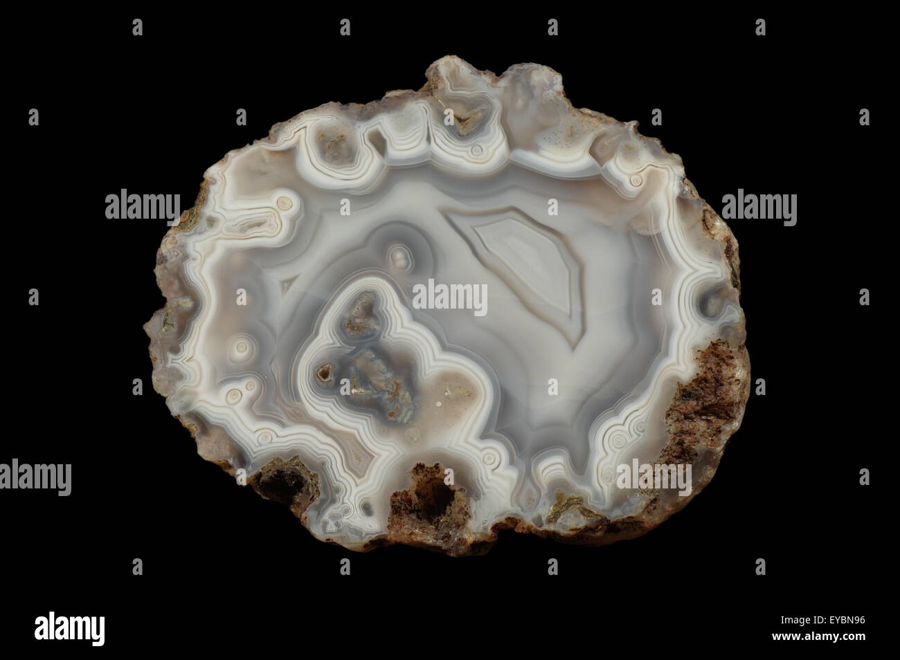 Semi precious stone cross section hi-res stock photography and images ...