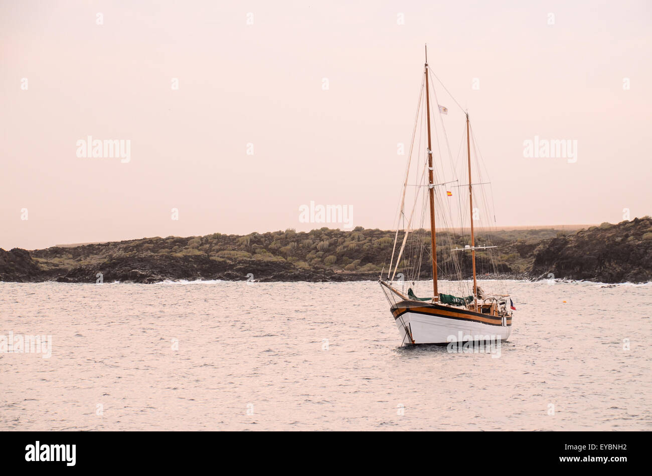 Vintage Sail Boat Stock Photo - Alamy