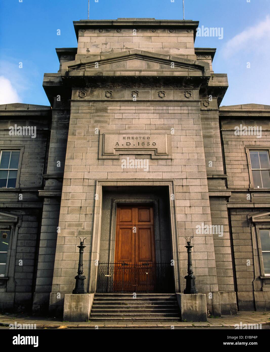 Constitution Hill, Dublin, Co Dublin, Ireland; Old Railway Station ...