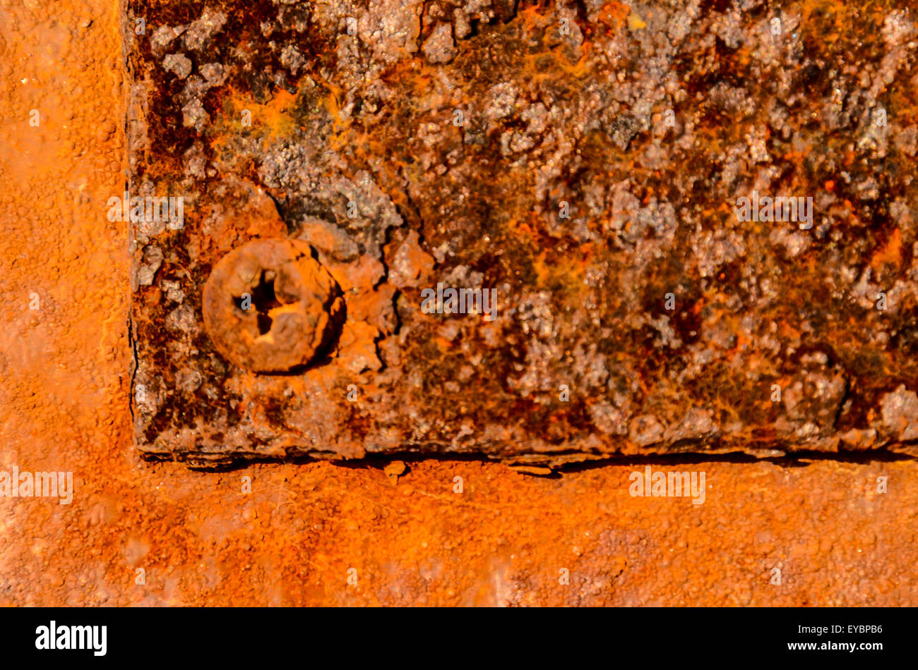 Oxidized Metal Surface Stock Photo - Alamy