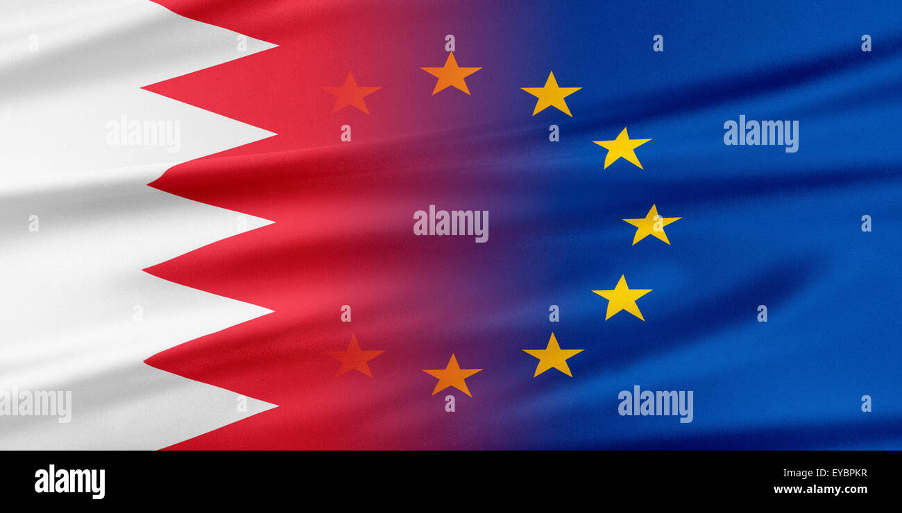 European Union and Bahrain Stock Photo - Alamy
