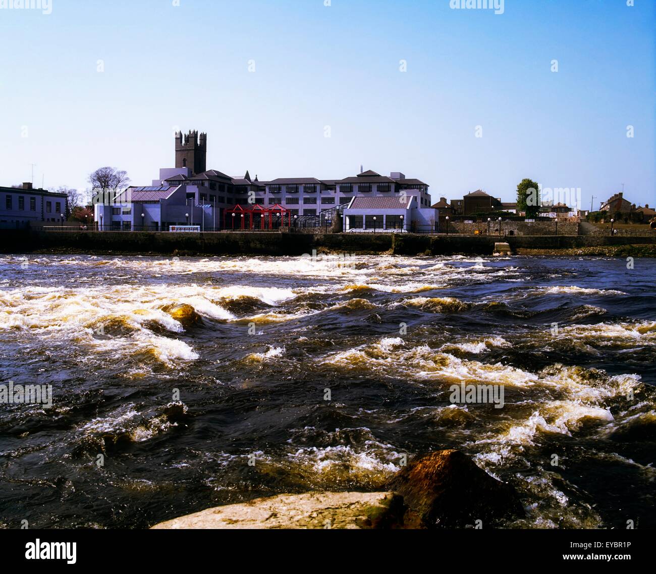 Limerick, River Shannon, Co Limerick, Ireland; Municipal Offices Across ...