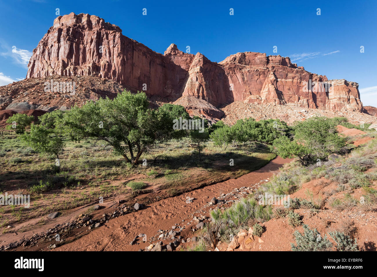 Capitol reef national park and river hi-res stock photography and ...