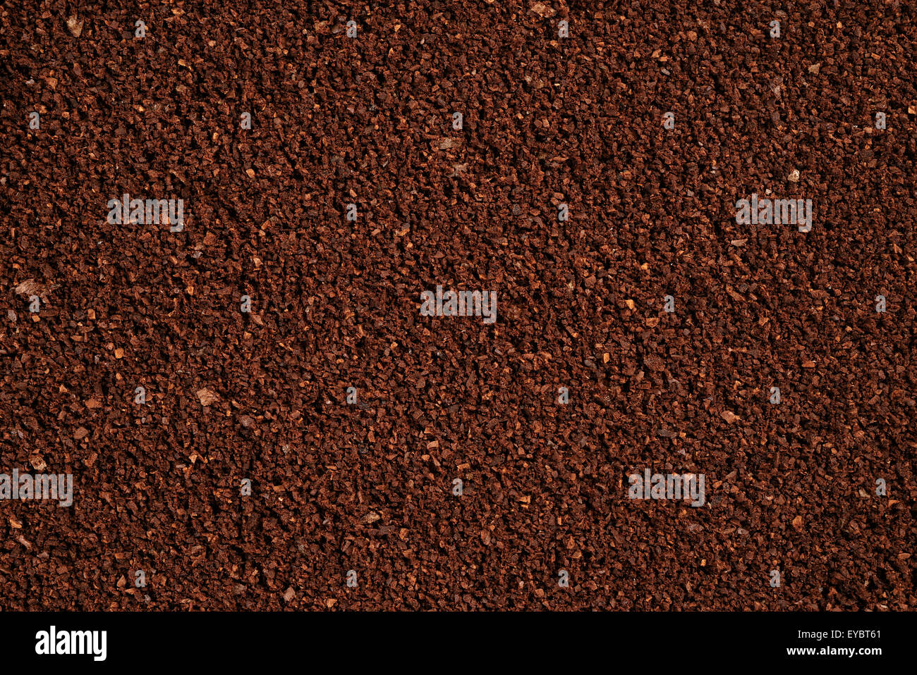 The texture of the ground coffee Stock Photo - Alamy