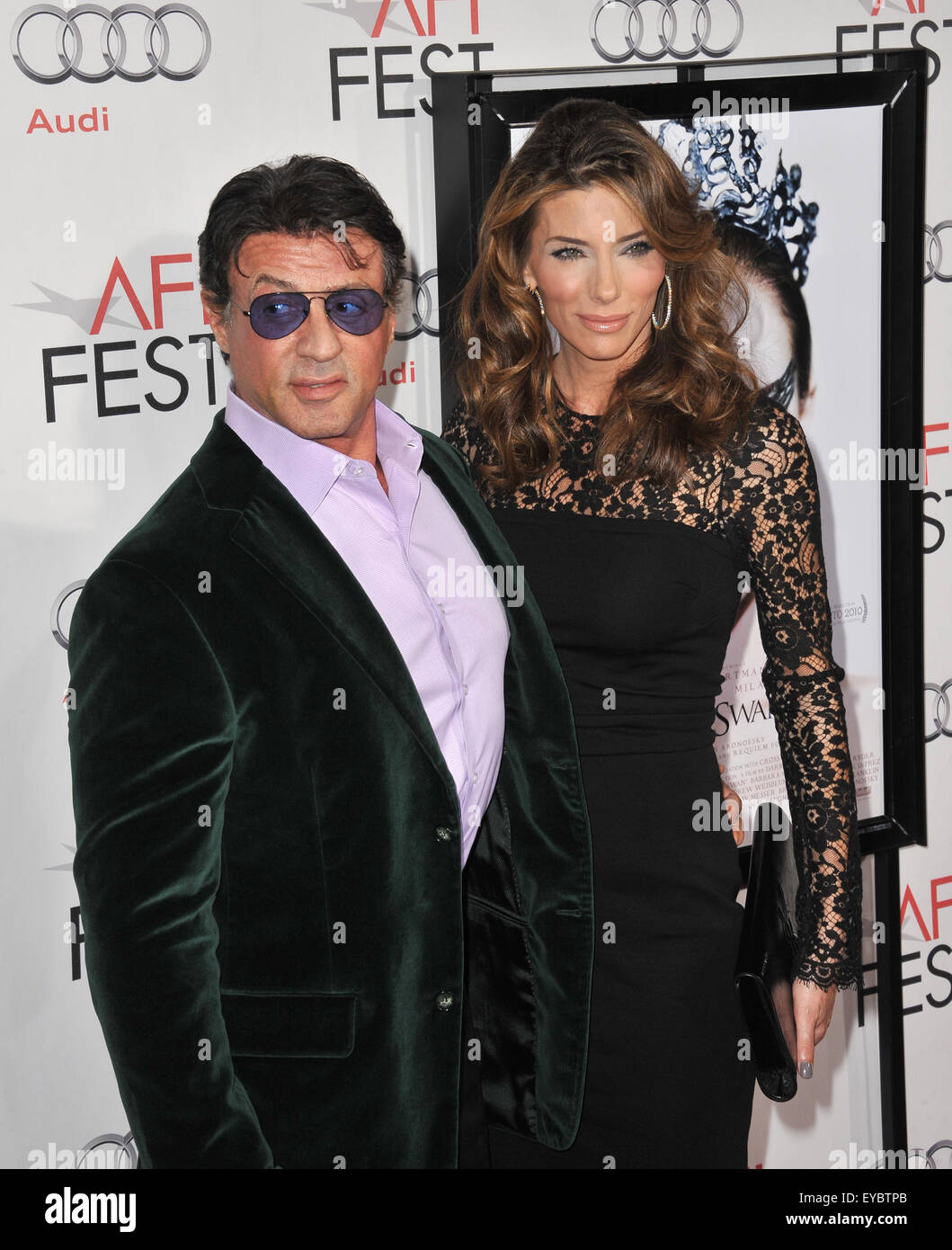 Sylvester Stallone And Ex Wife