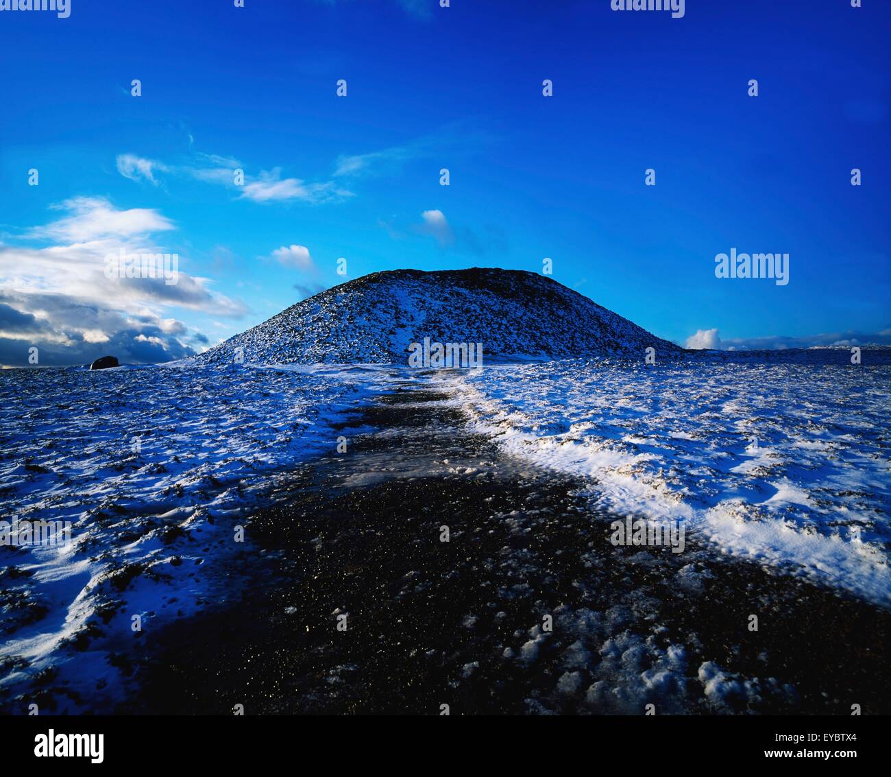 Queen Maeve's Cairn, Knocknarea, Co Sligo, Ireland; Queen Maeve's Tomb ...