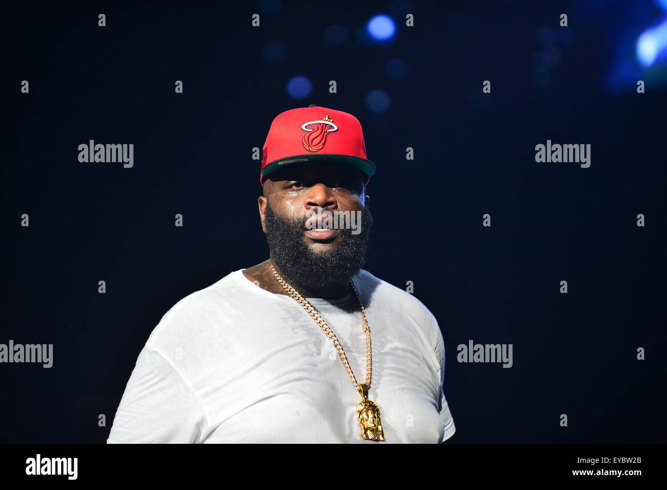 99 Jamz Summer Jamz Concert at the BB&T Center Featuring: Rick Ross ...