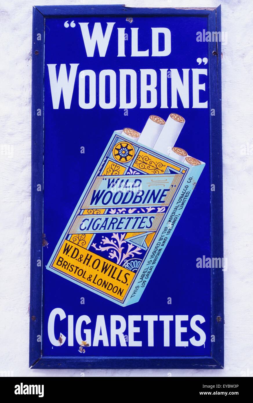 Ireland; Advertisement For Cigarettes Stock Photo - Alamy